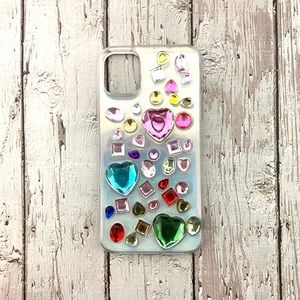 Accessories | New 3d Colorful Jewel Design Clear Silicon Case | Poshmark